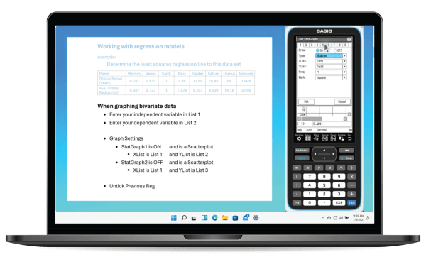 Calculator Emulators & Software | Casio Education Australia